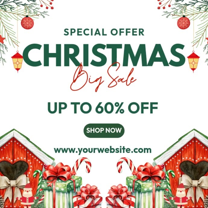 Christmas Special Offer Template | PosterMyWall
