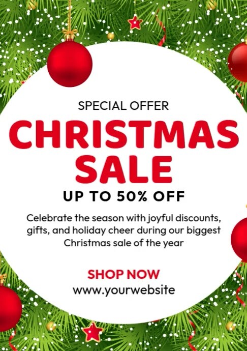 Christmas Special Offer Template | PosterMyWall