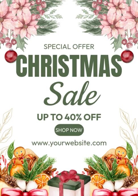 Christmas Special Offer Template | PosterMyWall