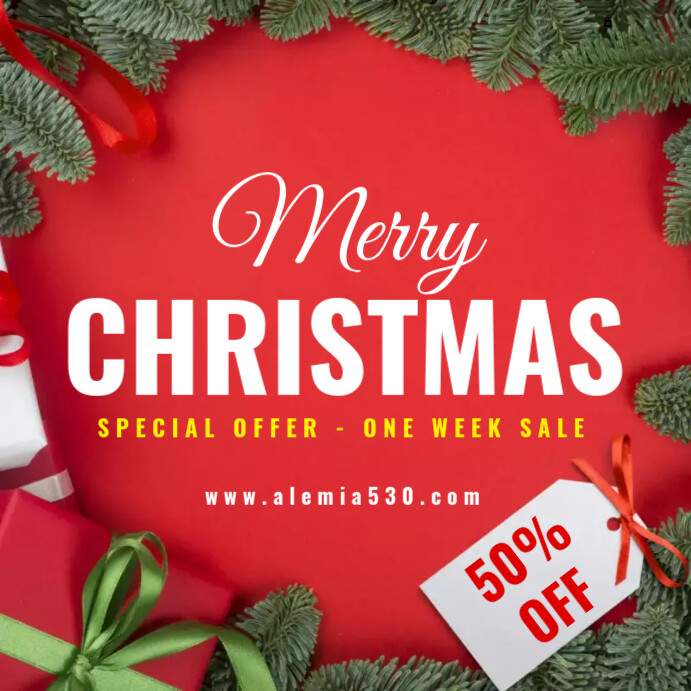 Christmas Special Offer Template | PosterMyWall