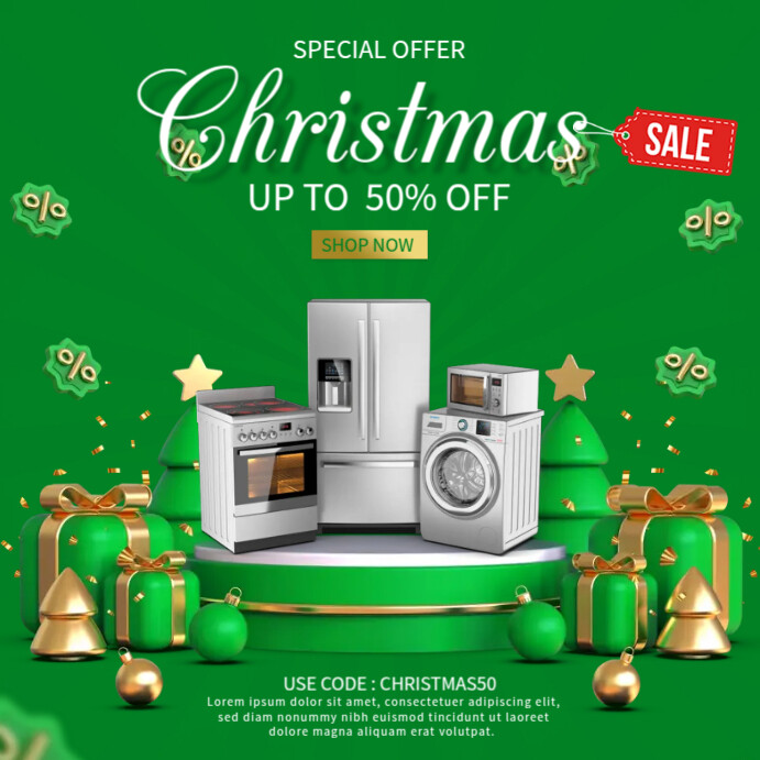 Copy of Christmas Special Offer Template | PosterMyWall