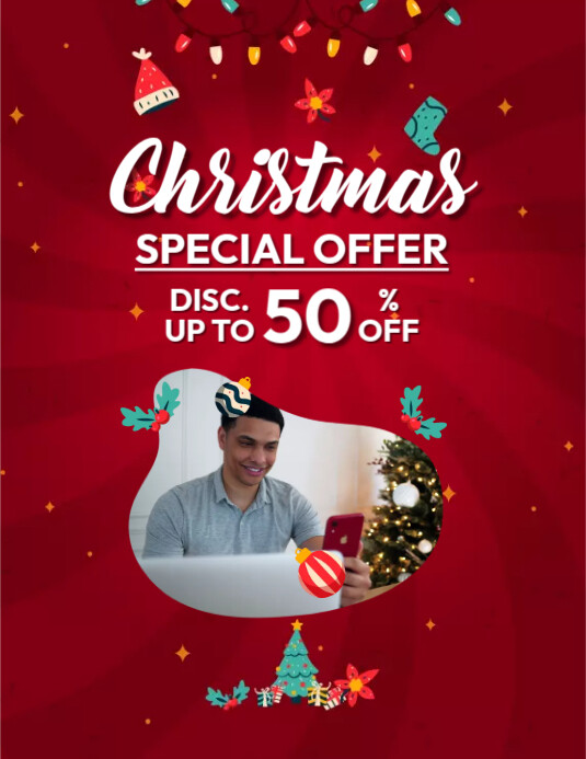 Christmas Special Promo Template | PosterMyWall
