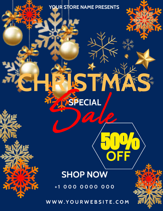 christmas special promo poster Template | PosterMyWall