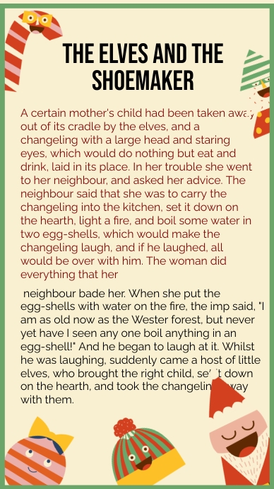 Christmas story Template | PosterMyWall