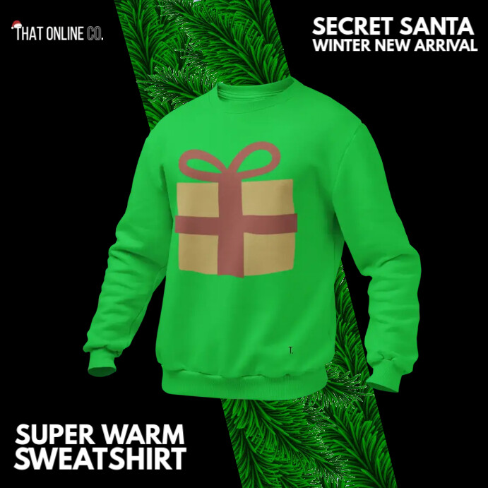 Copy of Christmas Sweaters Service Post Template | PosterMyWall