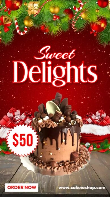 Copy of Christmas Sweet Delights | PosterMyWall