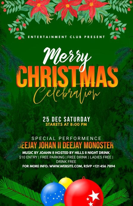 Christmas Tabloid design Template | PosterMyWall