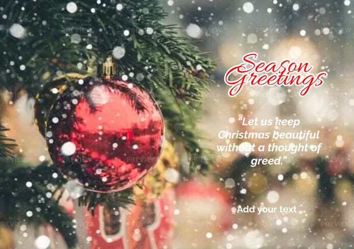 Christmas template | PosterMyWall