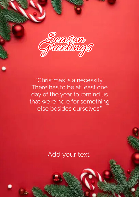 Christmas template | PosterMyWall
