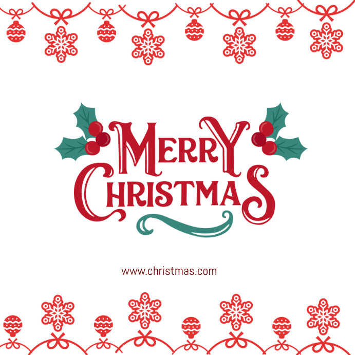 Plantilla de christmas template | PosterMyWall