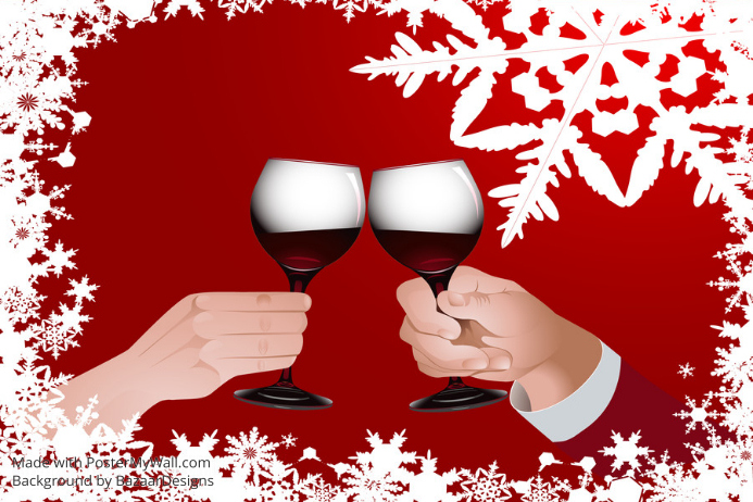 Copia de christmas toast | PosterMyWall