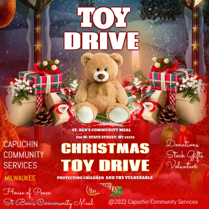 Christmas Toy Drive Template | PosterMyWall