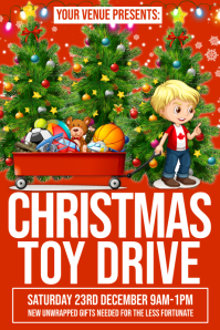 Toy Drive Poster Template | PosterMyWall