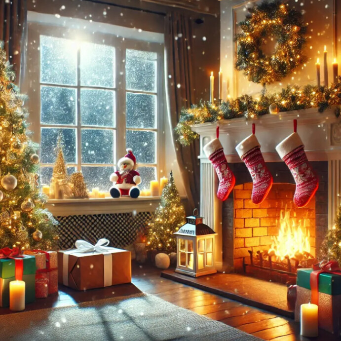 Christmas tree background Template | PosterMyWall