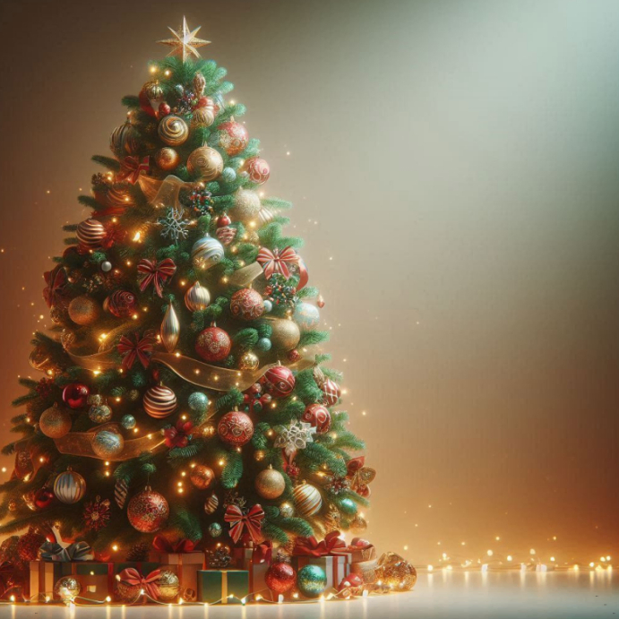 christmas tree banner design template | PosterMyWall