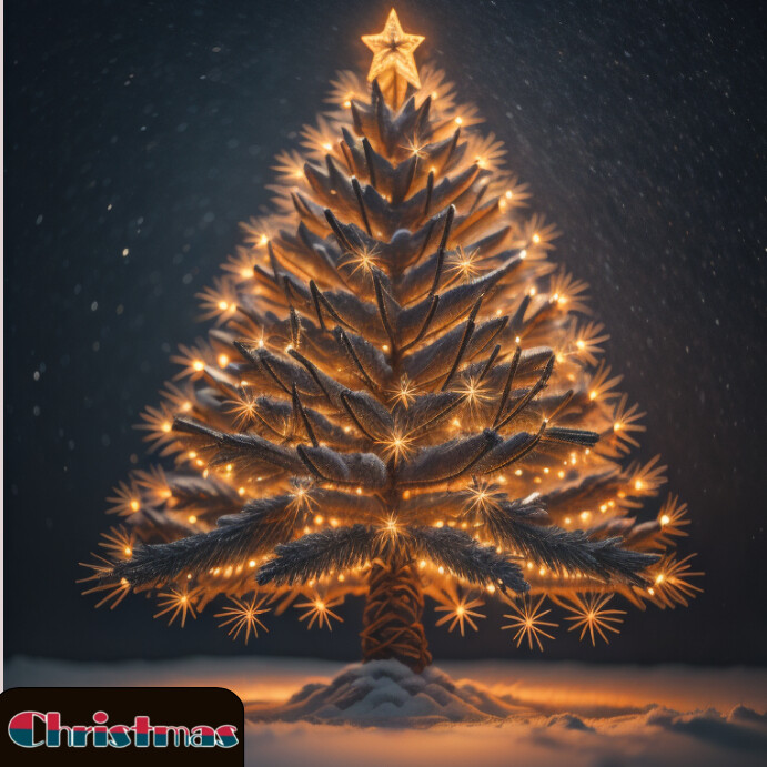 Copy of Christmas tree | PosterMyWall