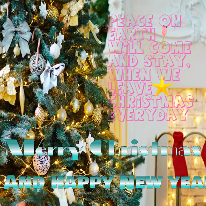 Christmas tree Template | PosterMyWall