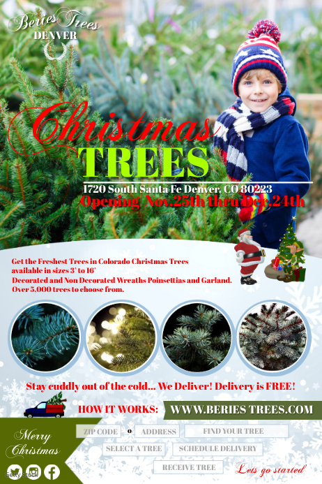 christmas tree10 Template | PosterMyWall