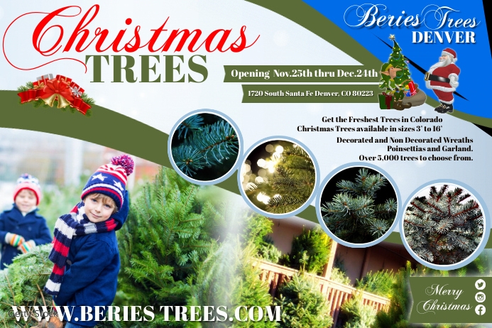 christmas tree11 Template | PosterMyWall