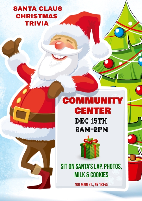 Copy of Christmas Trivia | PosterMyWall