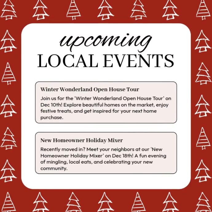 Christmas Upcoming Event Template | PosterMyWall