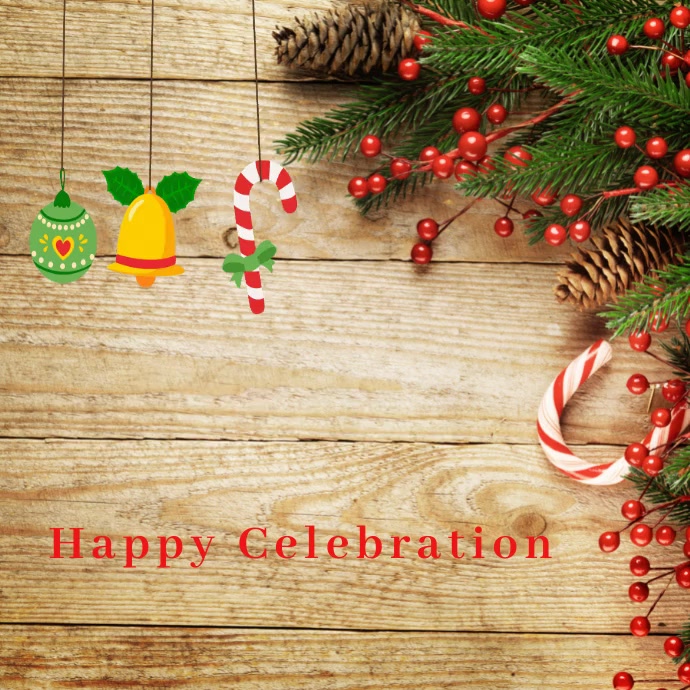Christmas Video Card Template | PosterMyWall