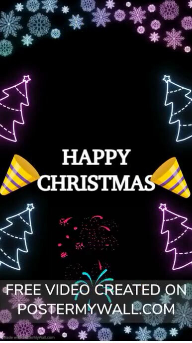 Christmas Video Template | PosterMyWall