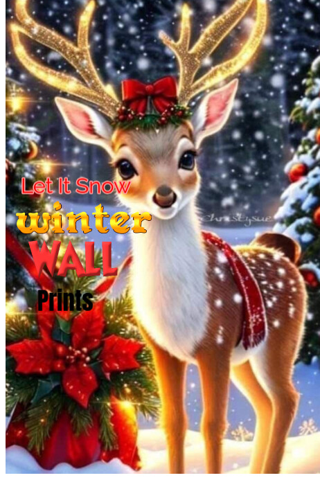 Christmas Wall Prints and Decor Template | PosterMyWall
