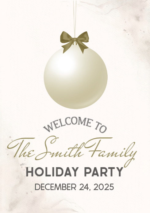 christmas welcome sign Template | PosterMyWall