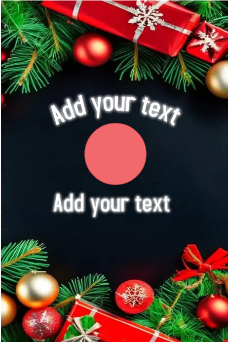 Christmas wish card Template | PosterMyWall