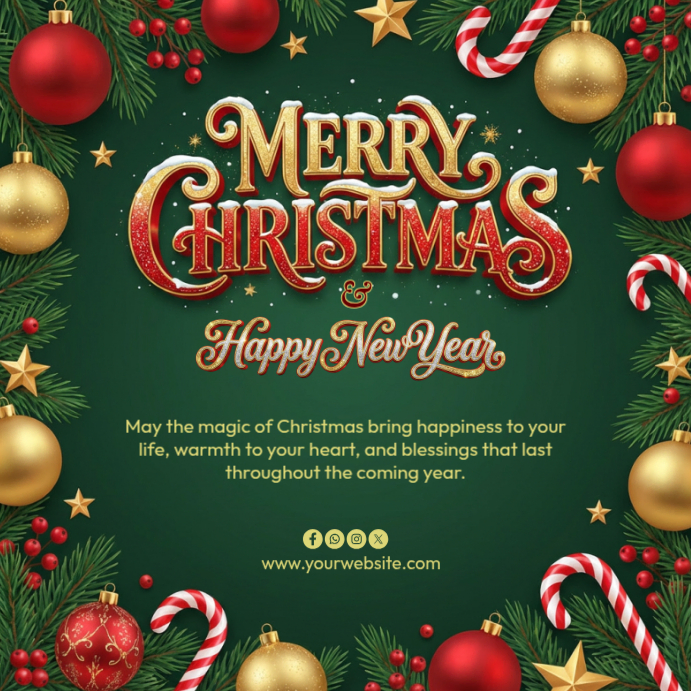 christmas wish Template | PosterMyWall