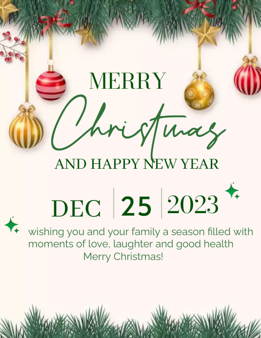 Plantilla de Christmas wish | PosterMyWall