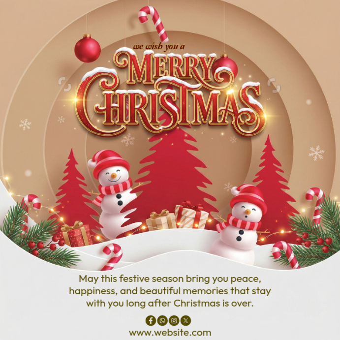 christmas wish Template | PosterMyWall