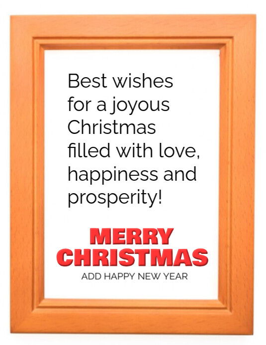 christmas wish messages Template | PosterMyWall