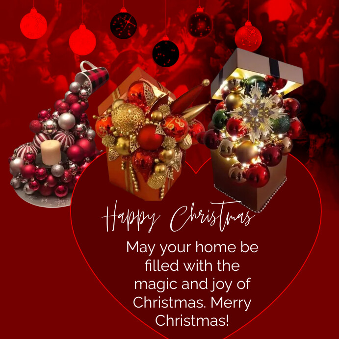 christmas wishes ,christmas quottion and idea Template | PosterMyWall