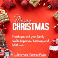 Christmas wishes Template | PosterMyWall