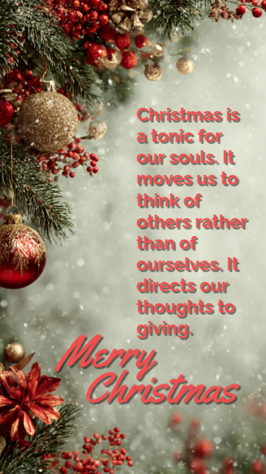 Christmas wishes design template | PosterMyWall