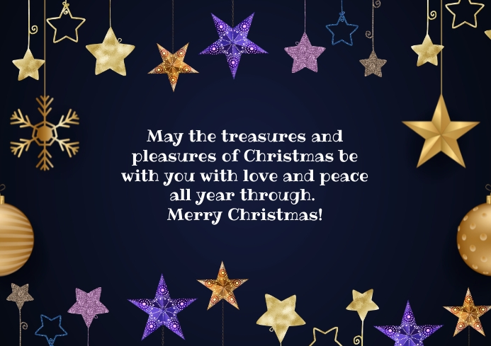 Plantilla de Deseos de Navidad | PosterMyWall