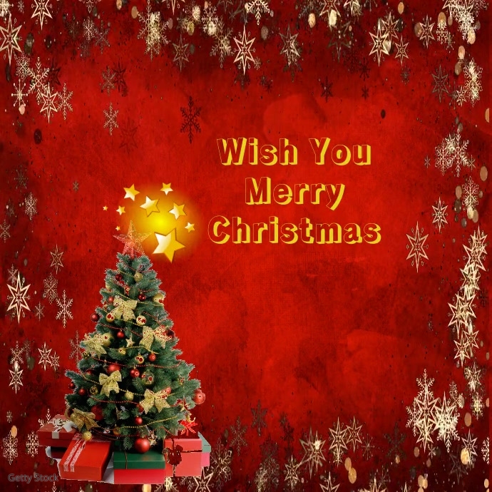 christmas wishes Template | PosterMyWall