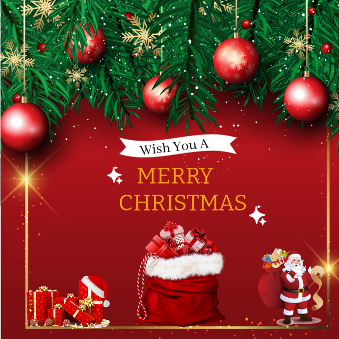 Christmas wishes Template | PosterMyWall