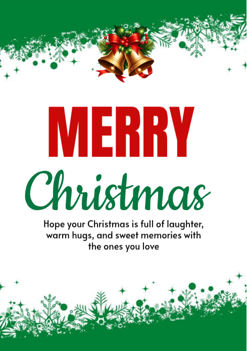 Christmas wishes Template | PosterMyWall