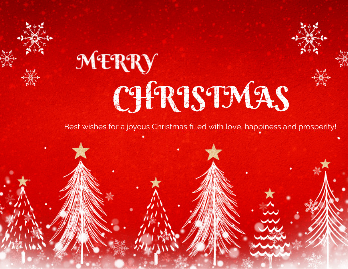 CHRISTMAS WISHES Template | PosterMyWall