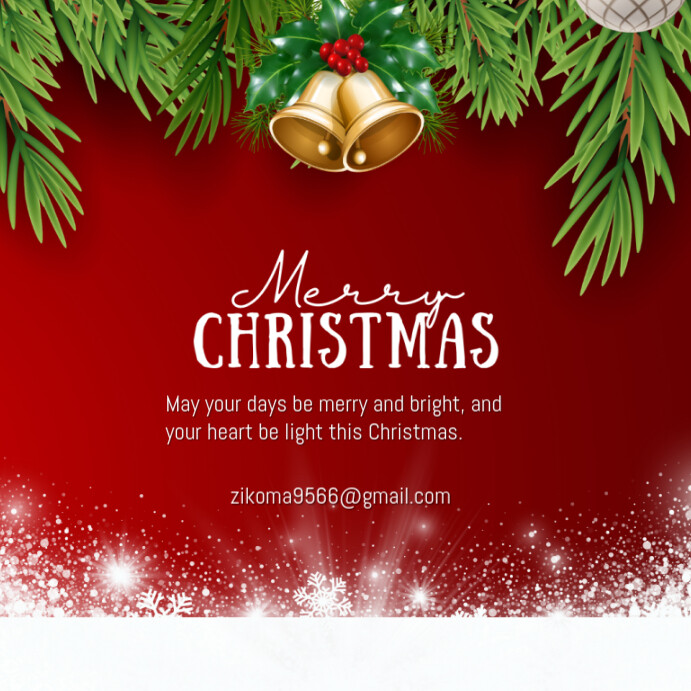 Christmas wishes Template | PosterMyWall