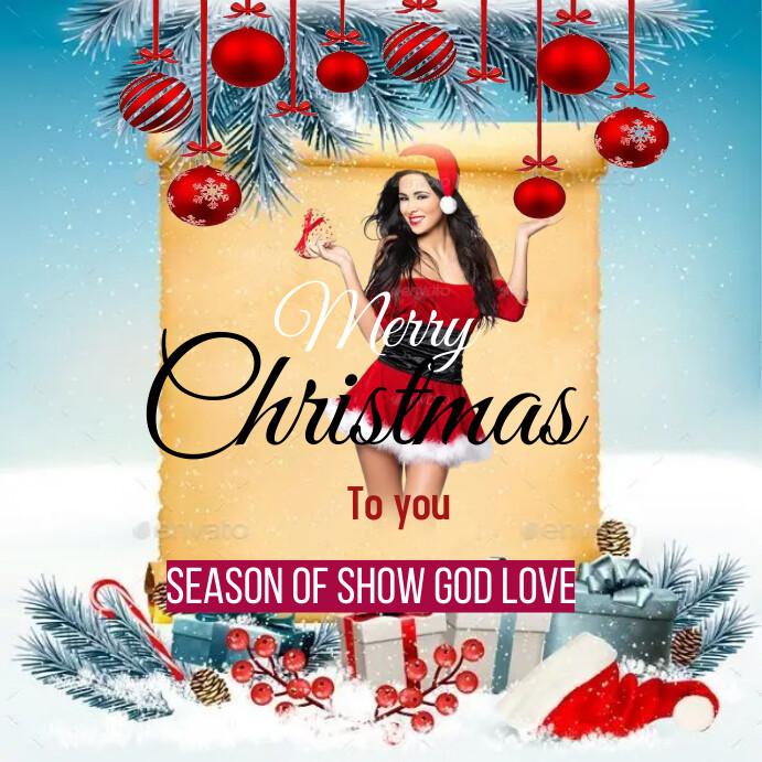 Christmas wishes Template | PosterMyWall