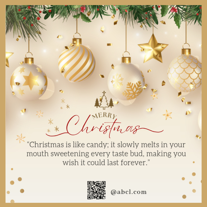 Plantilla de Christmas wishes Instagram Post | PosterMyWall