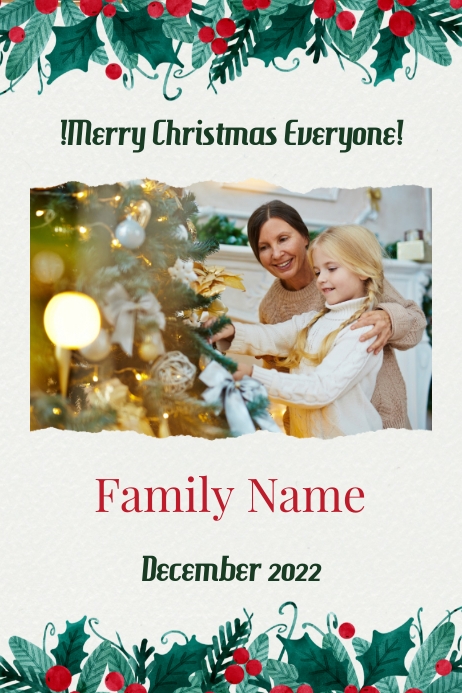 Copy of Christmas Wishes Poster | PosterMyWall