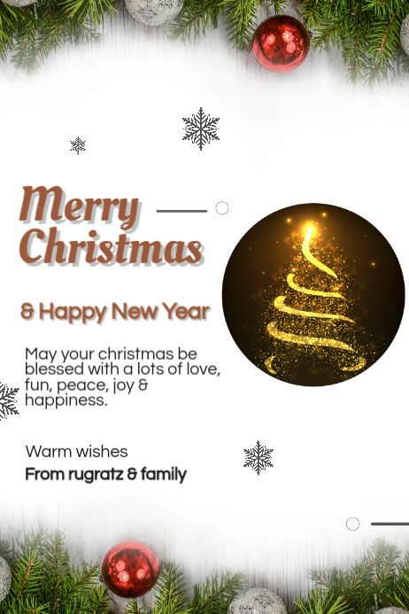 Copy of Christmas Wishes Poster | PosterMyWall