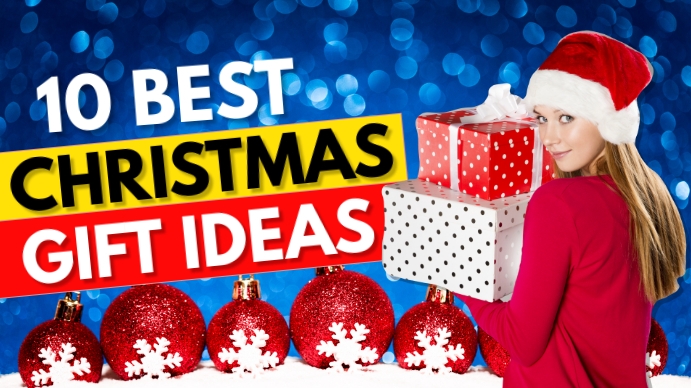 Christmas YouTube Thumbnail Editable Template | PosterMyWall