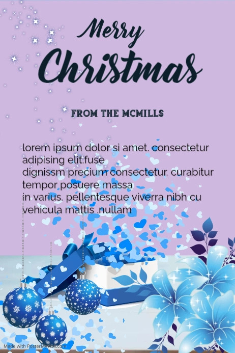 Christmass Template | PosterMyWall
