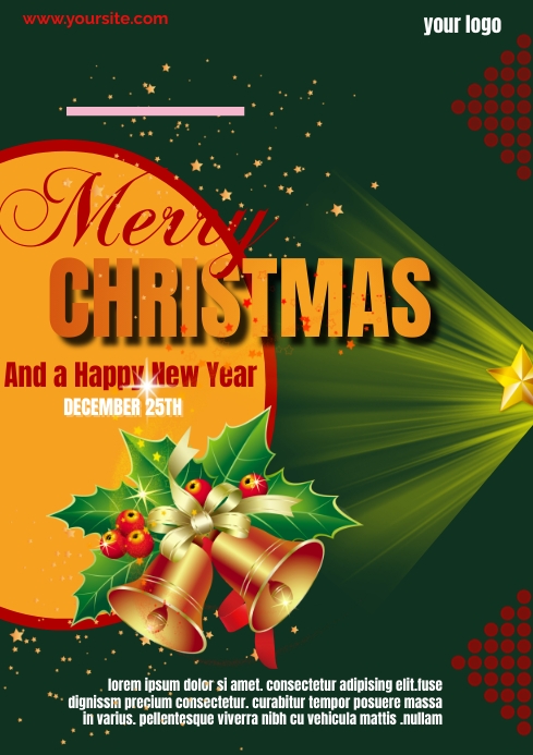 Christmass flyer Template | PosterMyWall